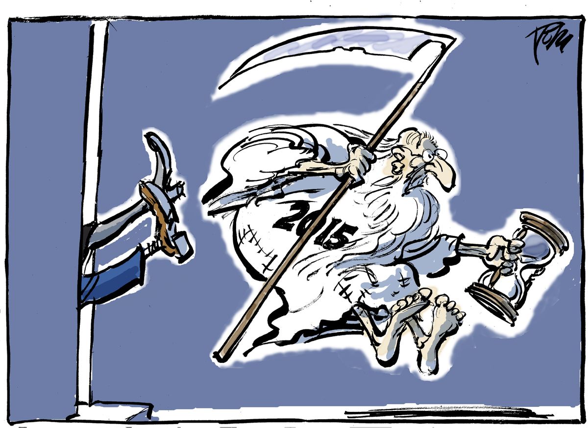 Editorial cartoon World New Year | The Week