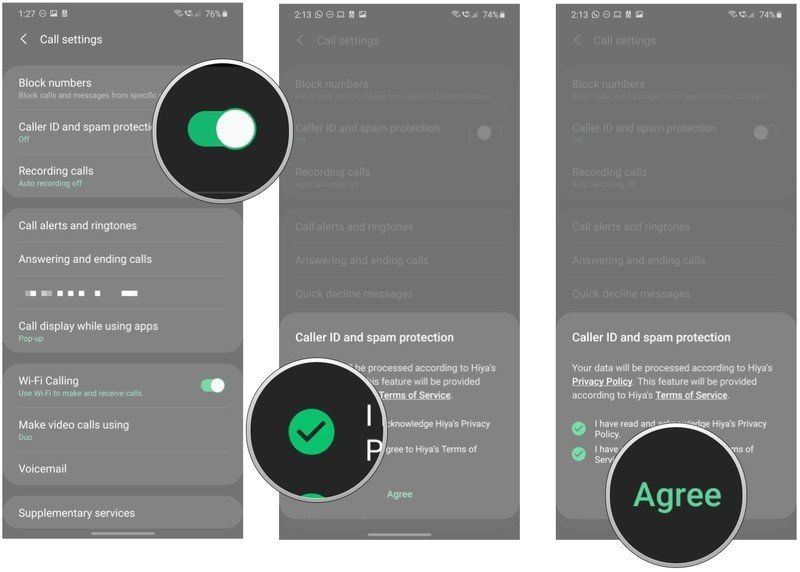 How to enable Caller ID and spam protection on the Galaxy S20 | Android ...