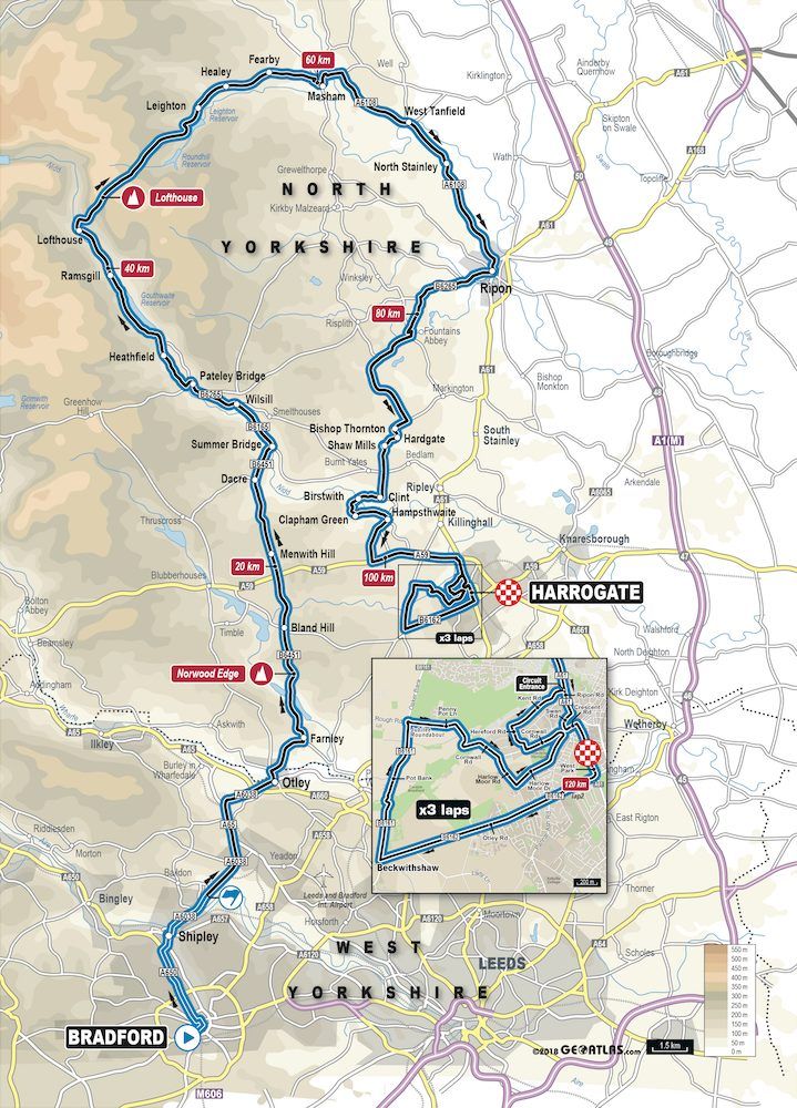 UCI Road Cycling World Championships 2019 in Yorkshire: TV guide, start ...