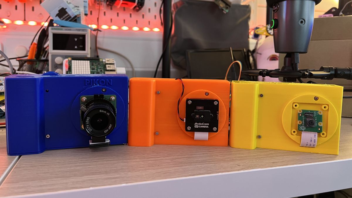 Robot builder shares Raspberry Pi "Pikon" High Quality Camera in 3D ...