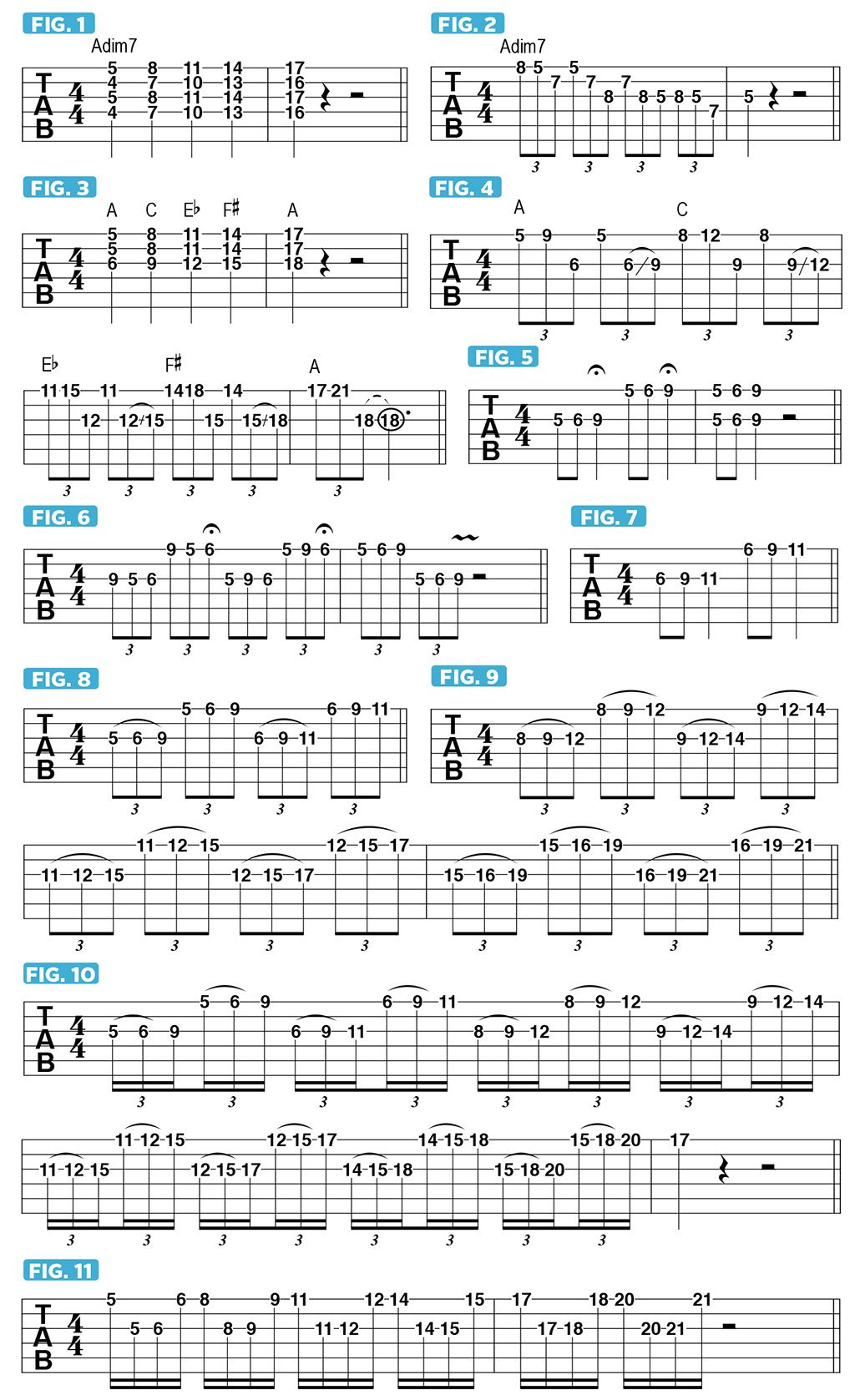 Open your mind to new sounds with these symmetrical fretboard patterns ...