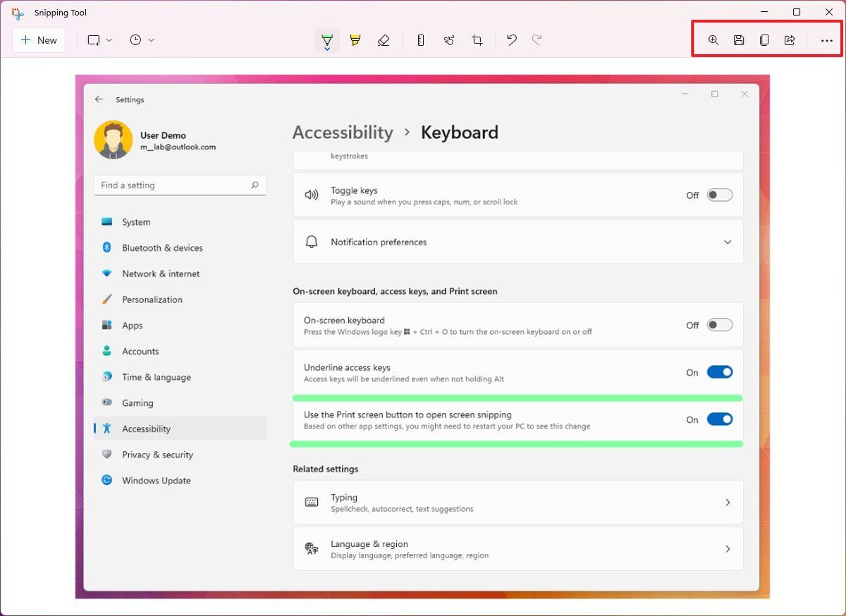 How to get started with the Snipping Tool app in Windows 11 | Windows ...