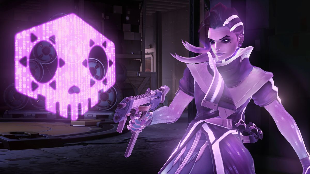 Have a look at Sombra's skins, emotes, and sprays | PC Gamer