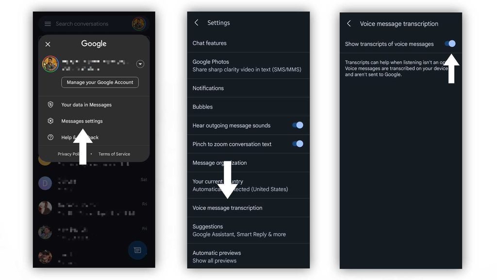 How To Set Up Voice Message Transcription On The Pixel 7 And Other Android Phones Android Central How To Set Up Voice Message Transcription On The Pixel 7 And Other Android Phones Android Central