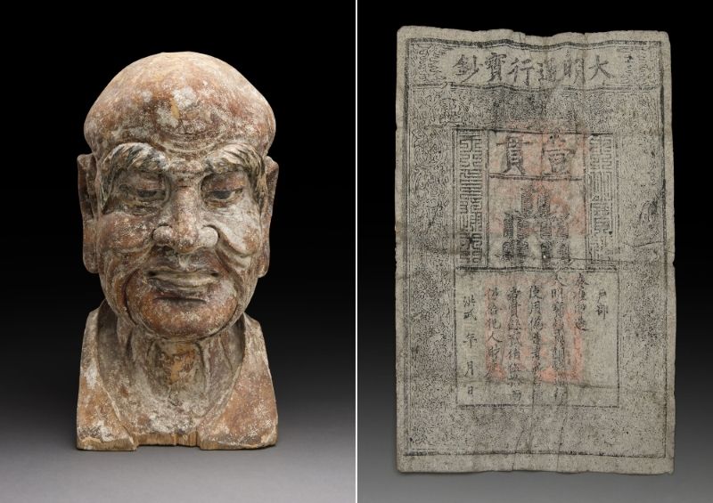 Stashed Cash: Rare Ming Dynasty Banknote Found Inside Chinese Sculpture ...