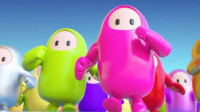 Fall Guys are officially 6 feet tall and have human skulls and nipples ...