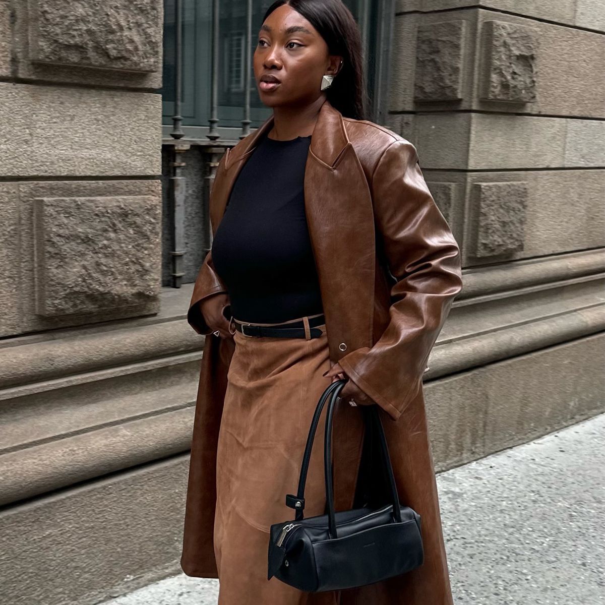 The 18 Best Suede Skirts for Looking Incredibly Chic in This Winter | Who What Wear UK