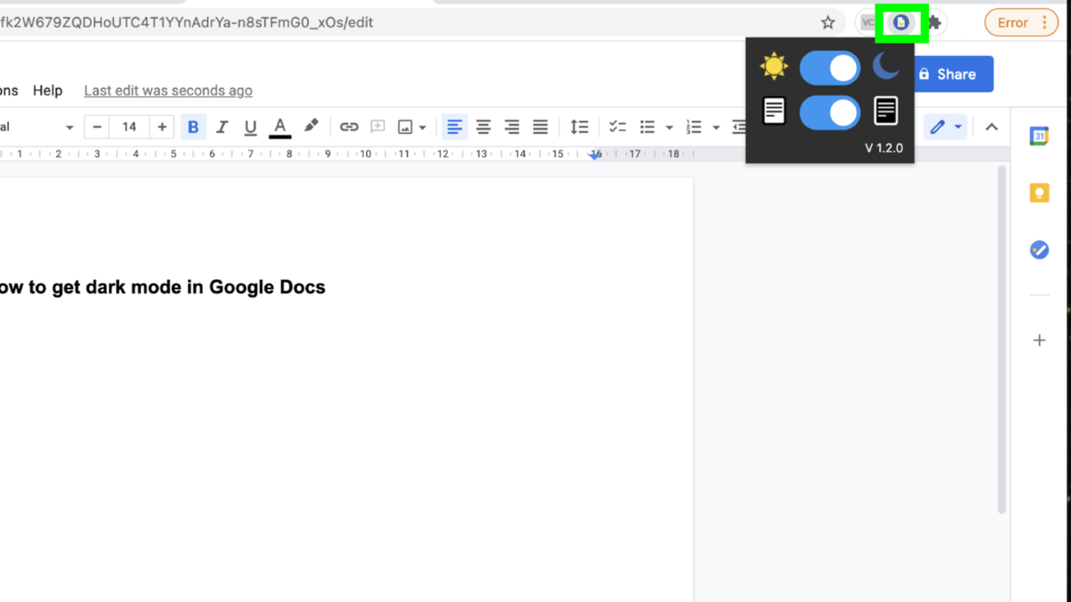 How to get dark mode in Google Docs | Tom's Guide