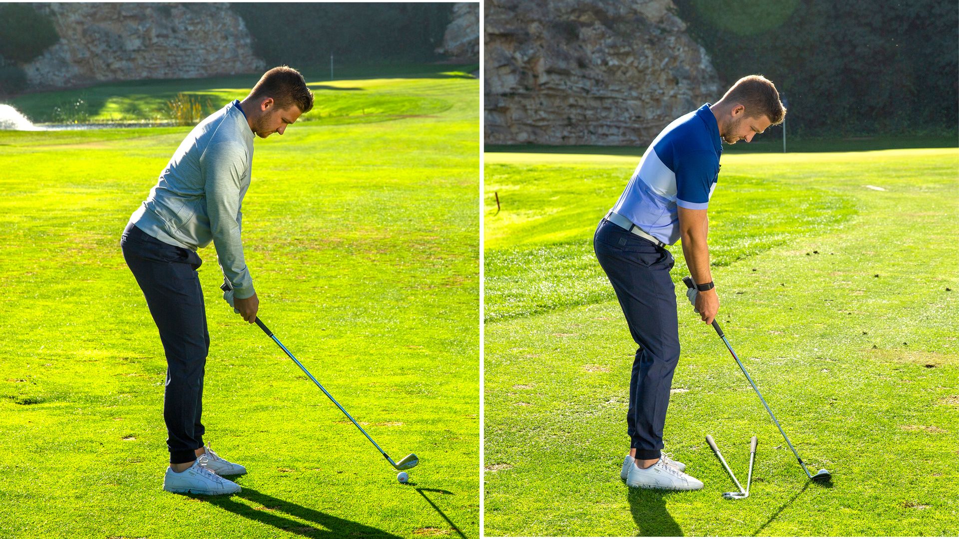 Iron vs Wedge Set-up | Golf Monthly