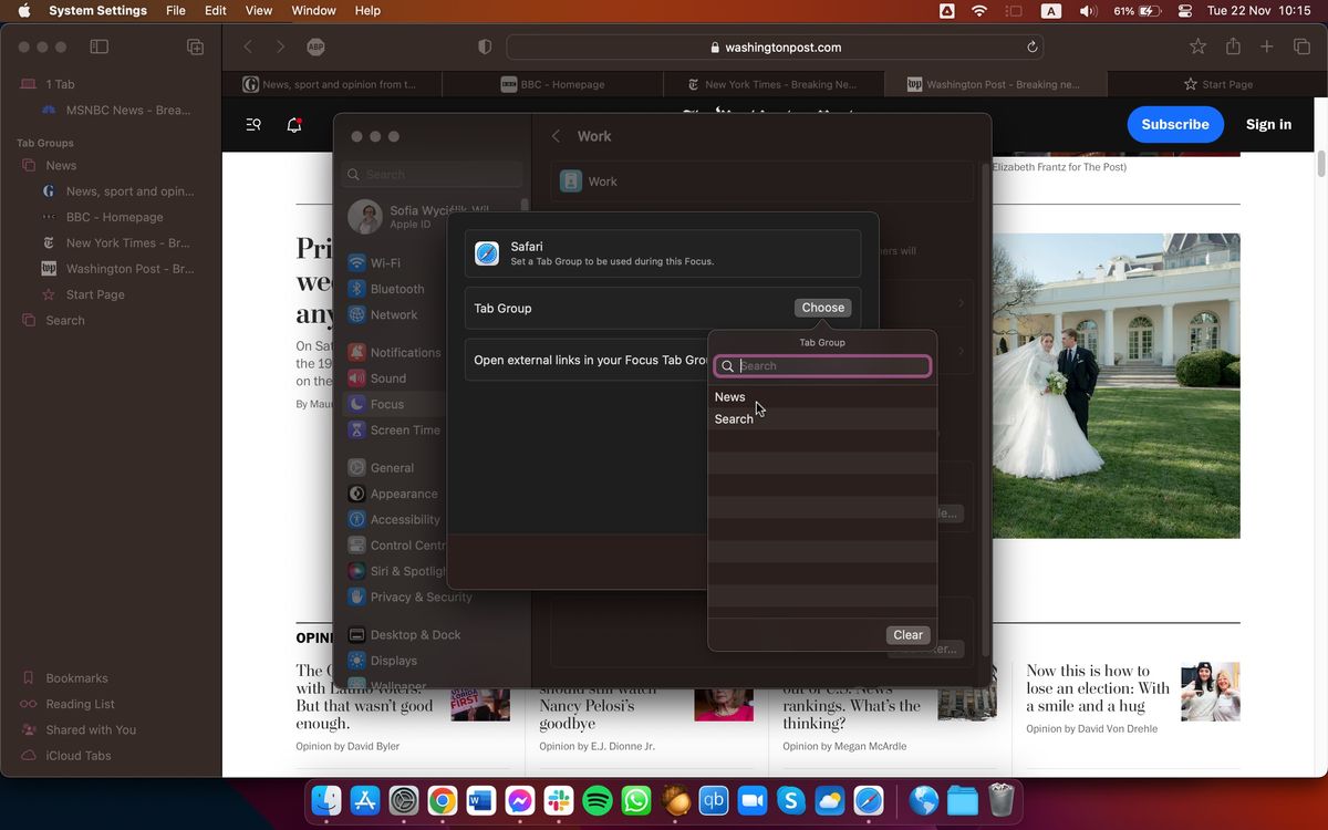How to use Safari's Tab Groups in macOS Ventura | TechRadar