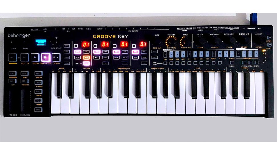 Behringer’s Groove Keys is a keyboard/sequencer with its own polyphonic ...