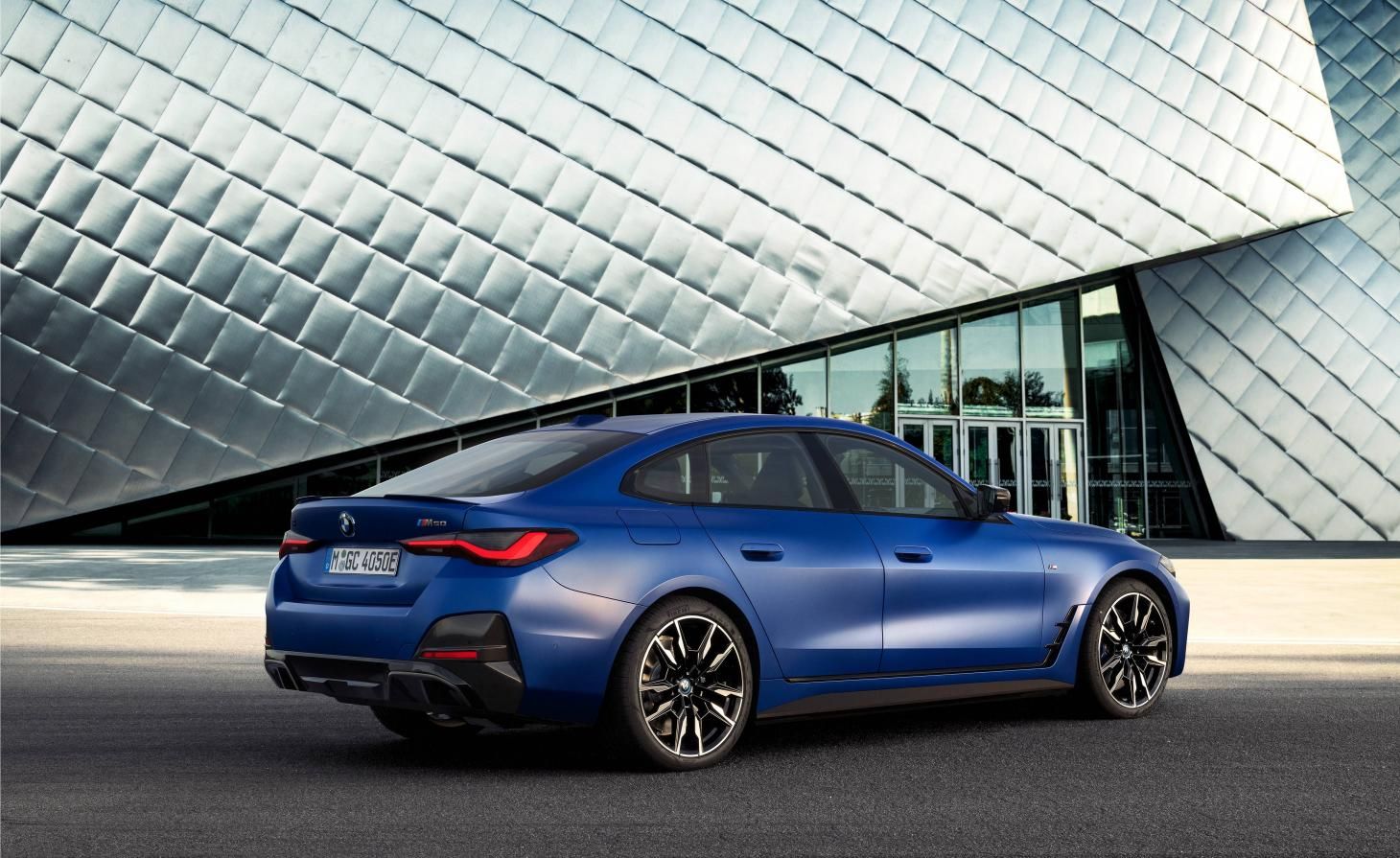 The BMW i4 EV deploys the brand’s classic design language | Wallpaper