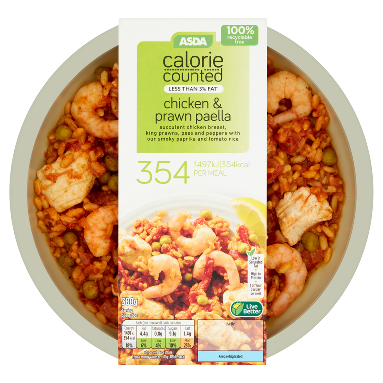 Asda ready meals: healthiest and low calorie options | GoodtoKnow