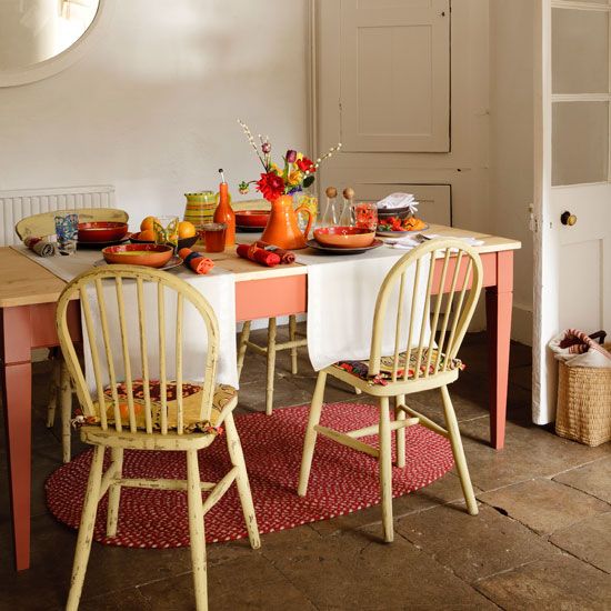How to decorate with yellow and orange | Ideal Home