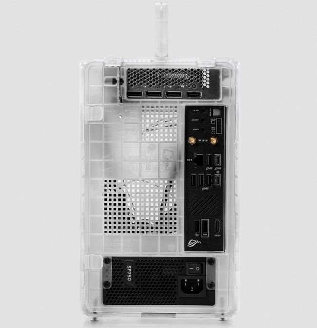 Free mini-ITX case made of one sheet of translucent plastic arrives ...