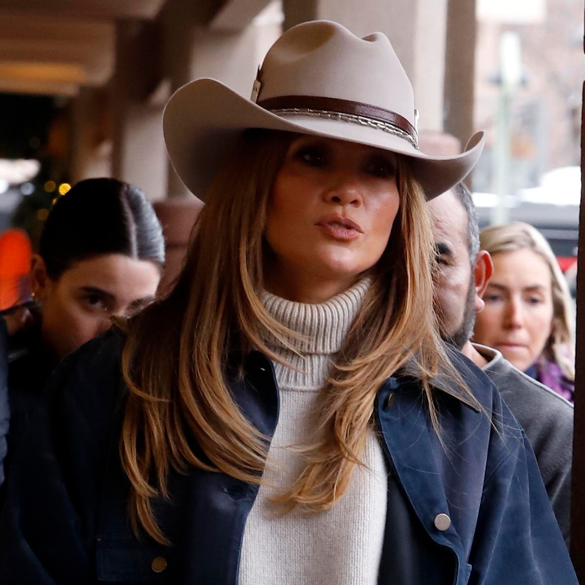 J.Lo Wore the Only Jacket Trend Fashion People Wear More Than Suede ...