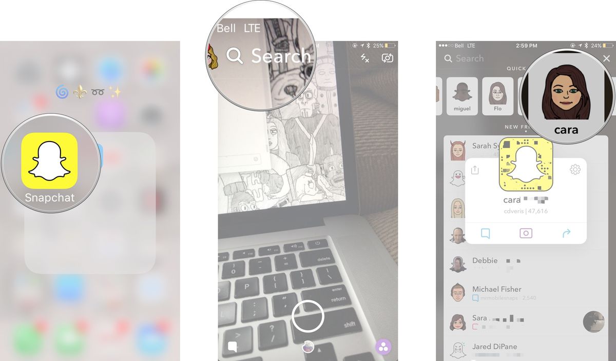 How to use Snapchat's new Universal Search Bar | iMore