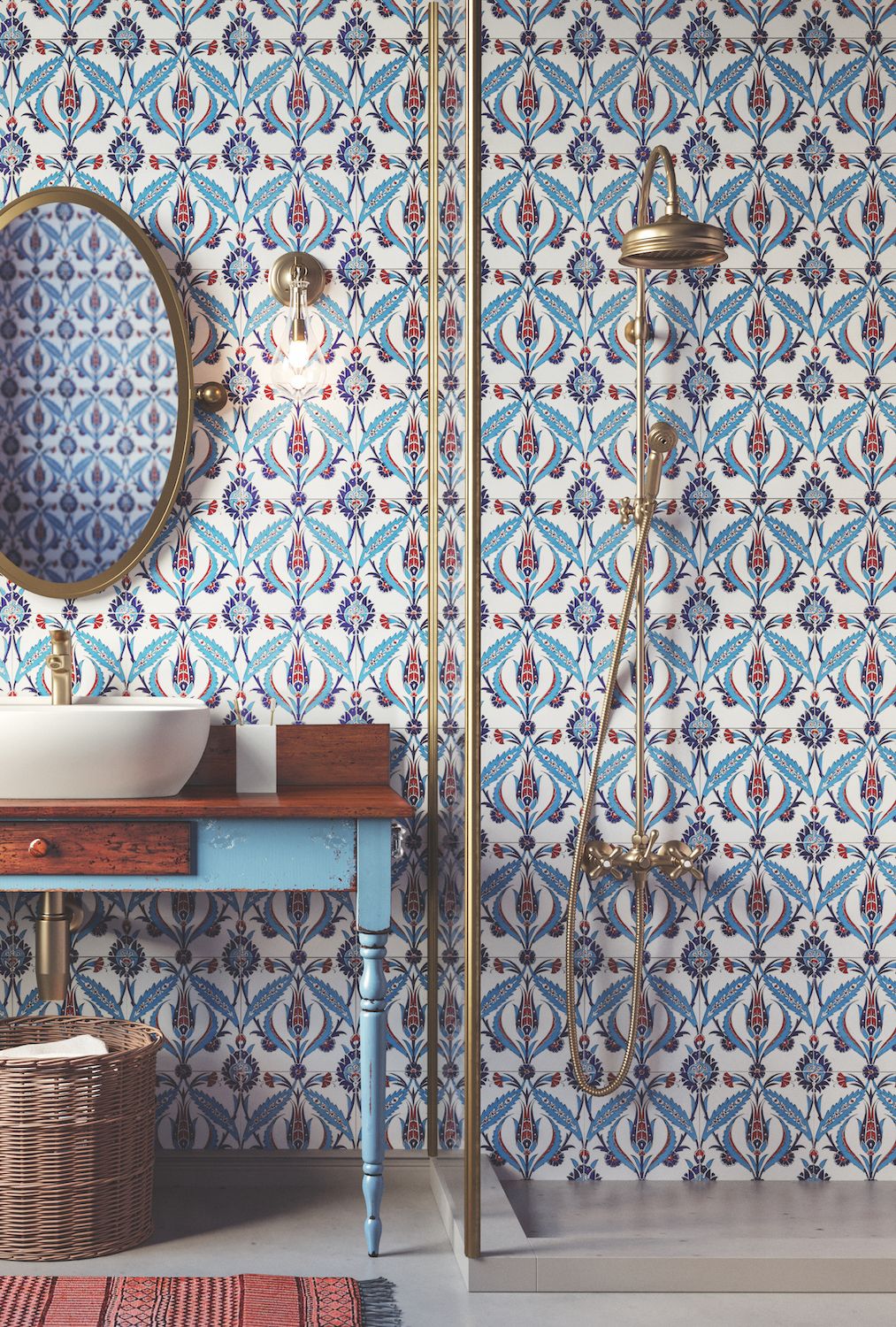 10 shower tile ideas - designers on adding color and scale | Livingetc