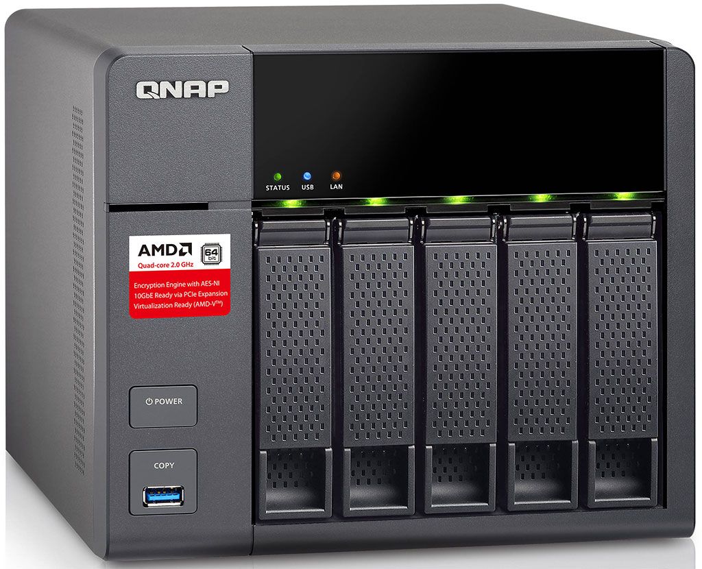 This full-featured 5-bay QNAP NAS box is on sale for $409 | PC Gamer