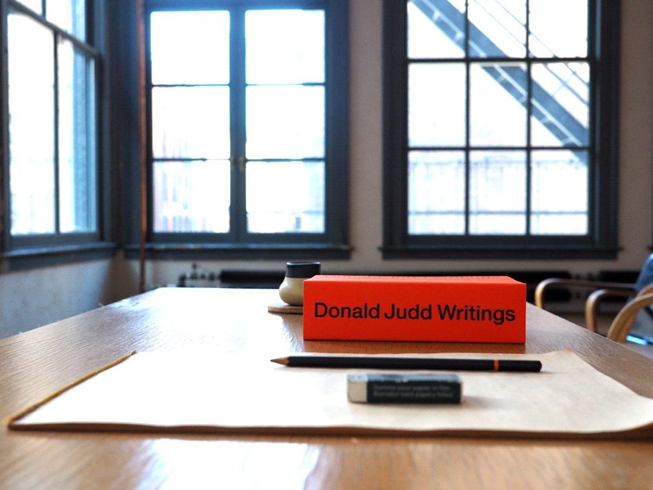 Donald Judd's writings are compiled in a new tome | Wallpaper
