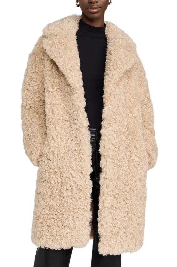 20 Teddy Coats That Embrace Fashion’s Favorite Outerwear Style | Marie ...