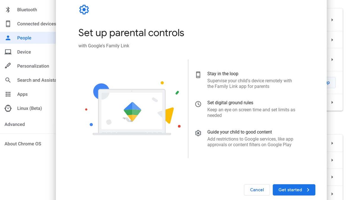 How to prepare a Chromebook for your child with family link controls ...