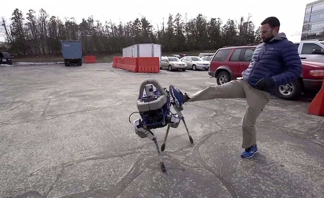 This remarkable robot dog can climb stairs, walk on ice, and withstand ...