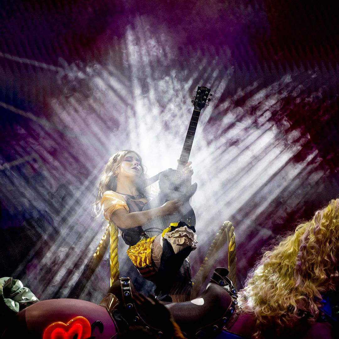 Chappell Roan guitarist on her Grammys mirrorball Les Paul | Guitar World