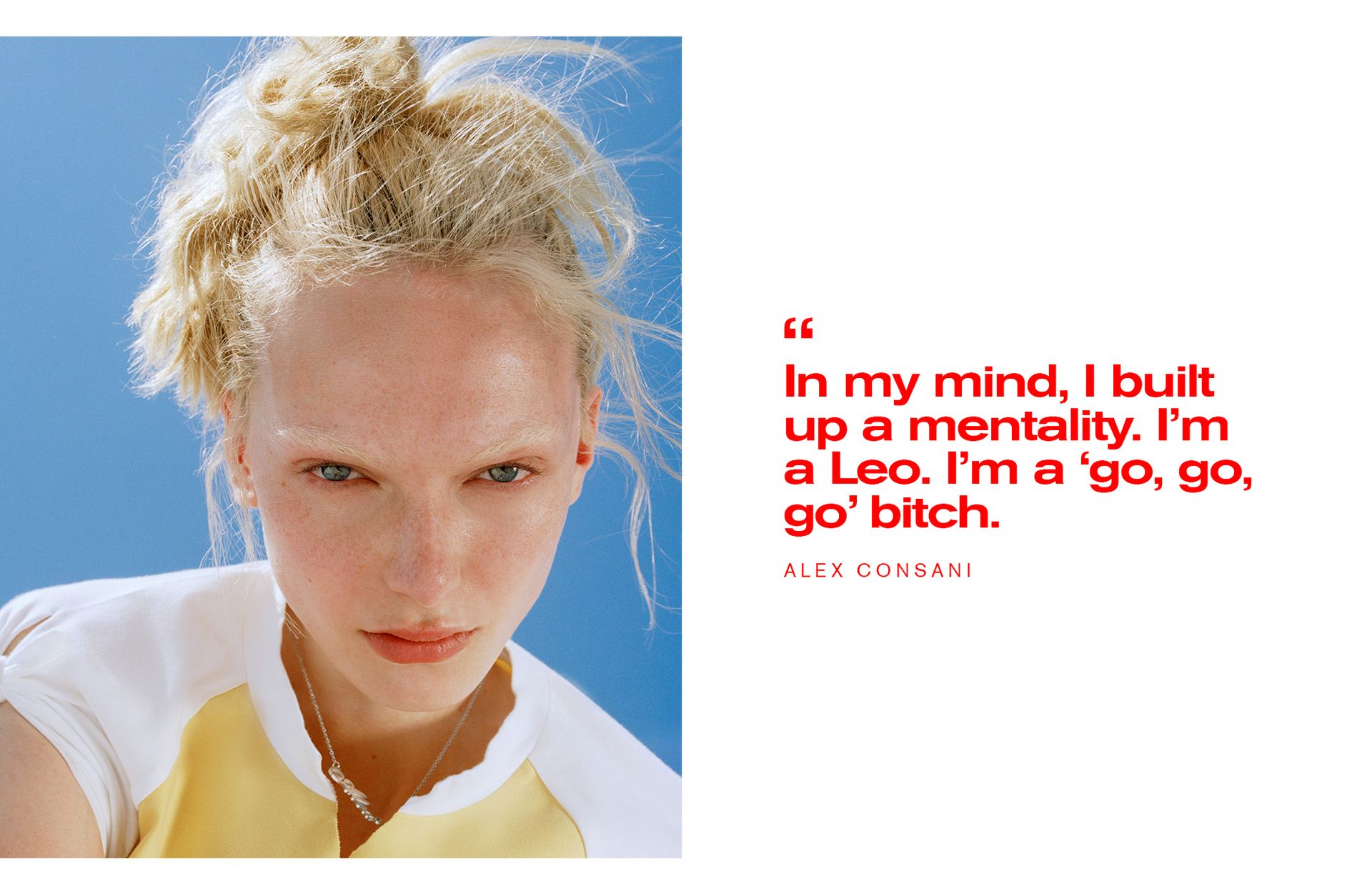 Meet Alex Consani, the People's Princess | Who What Wear