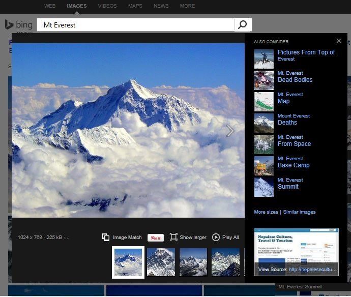 Bing introduces Image Match to help you find the right picture ...