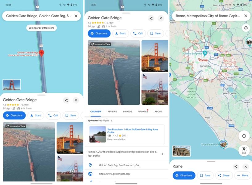 Google Maps UI overhaul starts rolling out on Android phones | Android ...