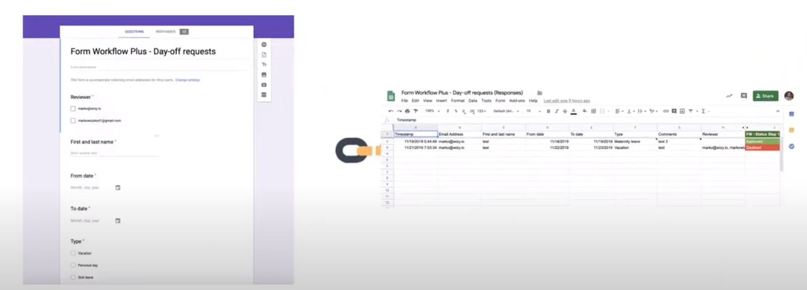 How To Automate Document Workflow With Google Sheets Docs Gmail And 
