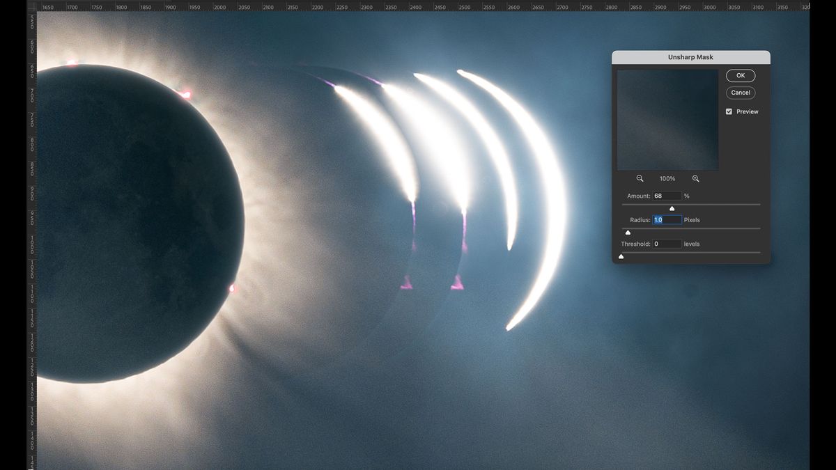 A step-by-step guide to editing your solar eclipse photographs | Space