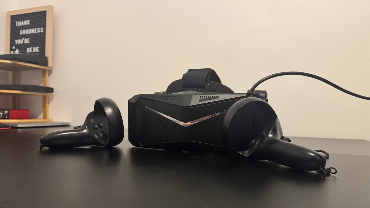 I'm still waiting for a high-end VR headset good enough to make me ...