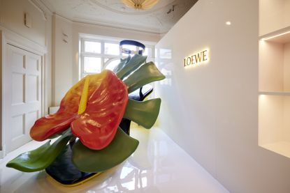 In bloom: a flower-filled Loewe café has popped up at Matchesfashion ...