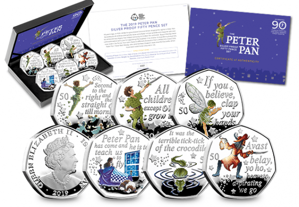 The six rare Peter Pan coins that benefit Great Ormond Street | Woman ...