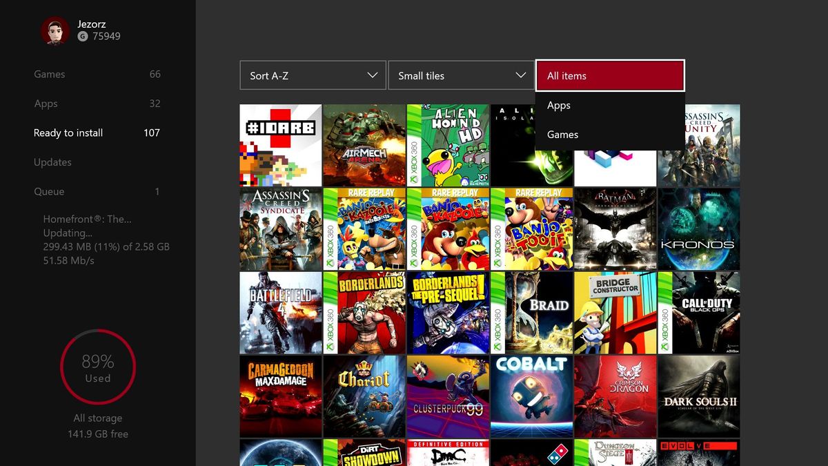 How to use the new Games & Apps section on the Xbox One Anniversary ...
