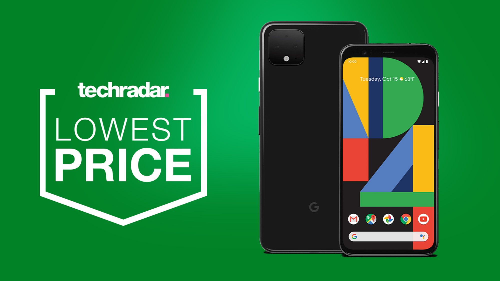 The Google Pixel 4 hits lowest price ever at Amazon | TechRadar