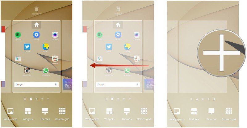 How to manage Home screen settings on the Samsung Galaxy S7 | Android ...