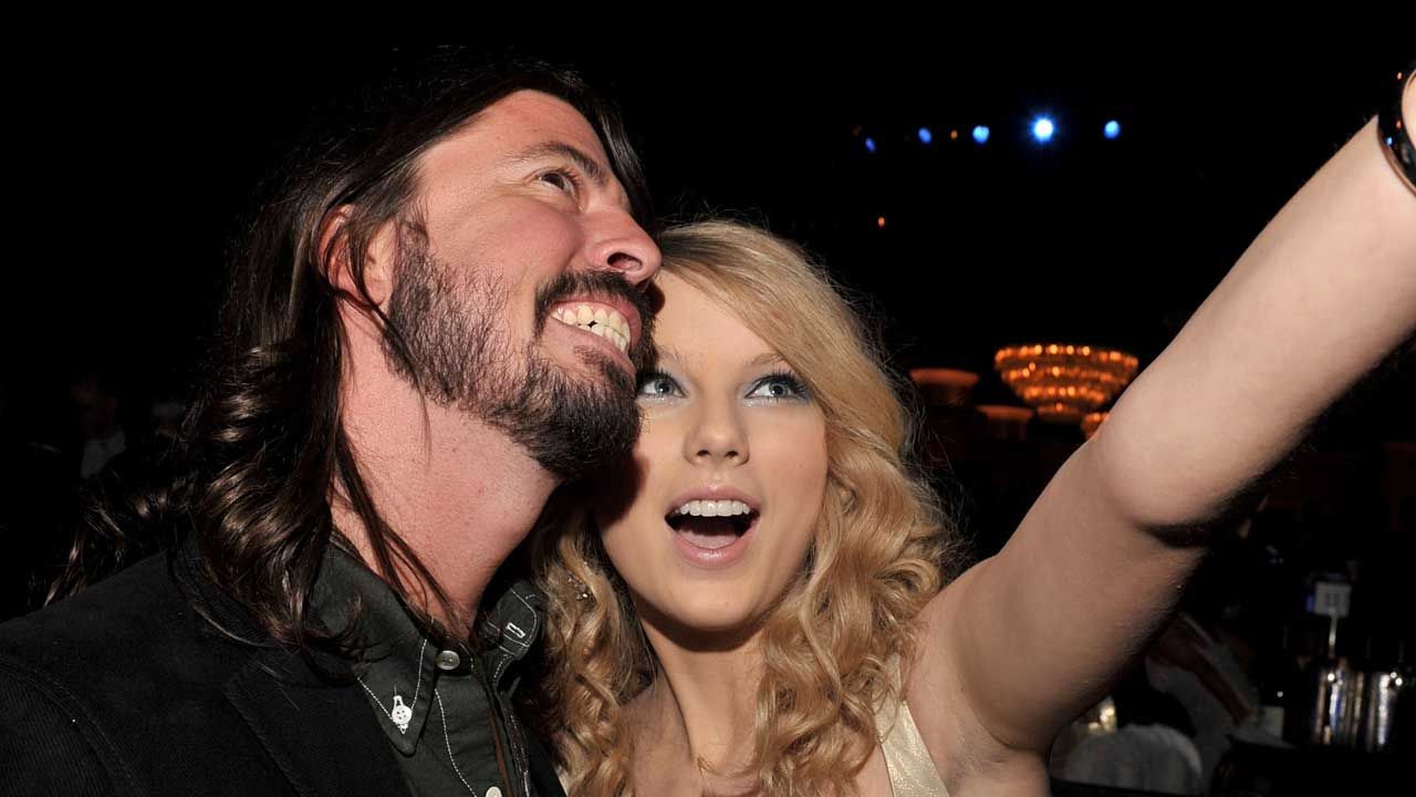 Dave Grohl tempts the wrath of the Swifties by appearing to suggest ...