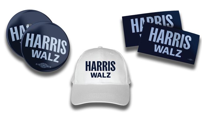 That 'underwhelming' Harris x Walz logo is more nuanced than you might ...