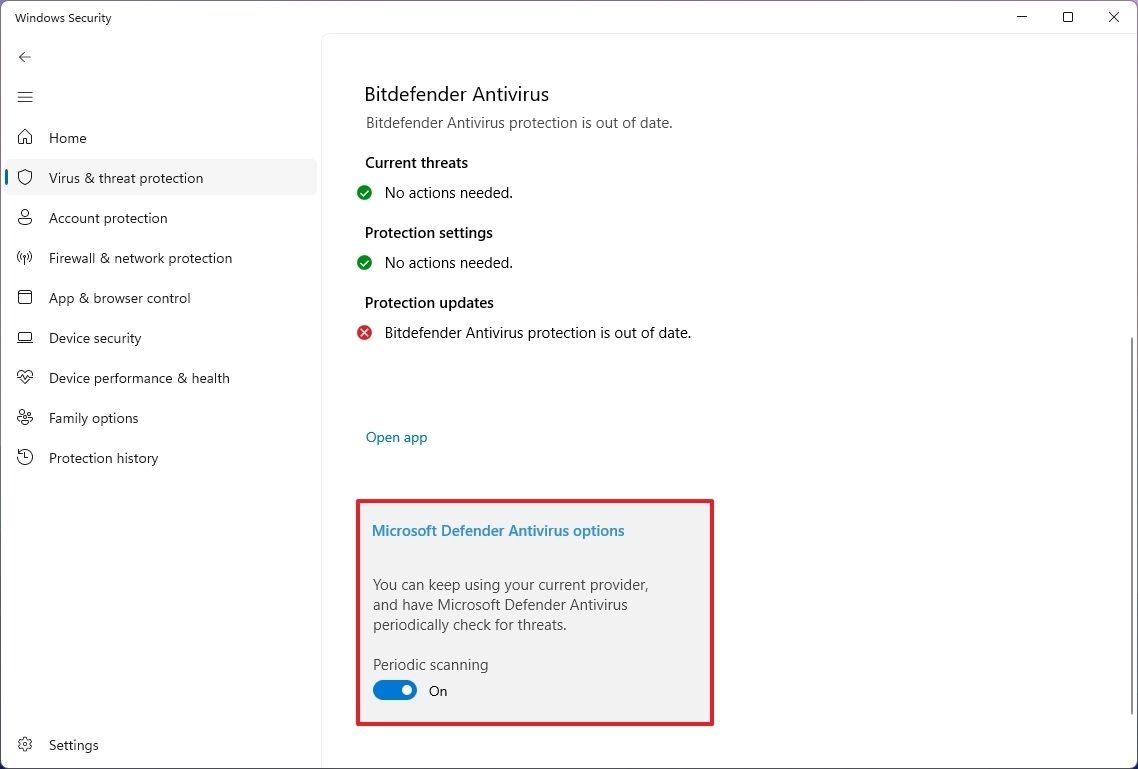 How to get started with Microsoft Defender Antivirus on Windows 11 ...