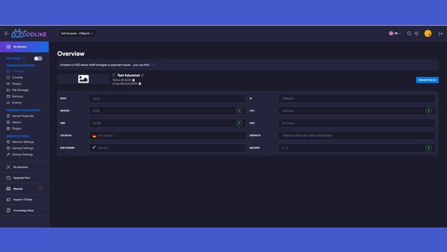 Godlike Minecraft server hosting review | TechRadar