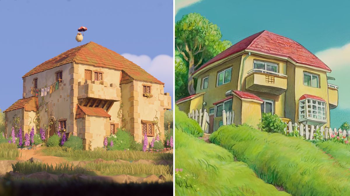 Making Studio Ghibli buildings in cozy builder Tiny Glade gives me ...