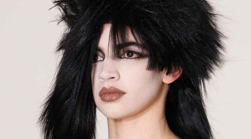 Abra A/W 2025 beauty: furry wigs and ‘greige’ lipstick | Wallpaper*