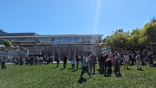 Watch a bunch of game developers screaming in a public park to protest ...