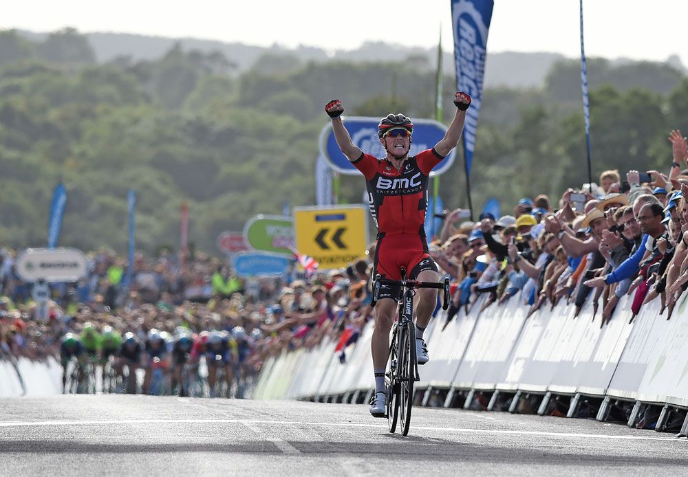 Rohan Dennis attacks to win Tour of Britain stage in Bristol; Cummings ...