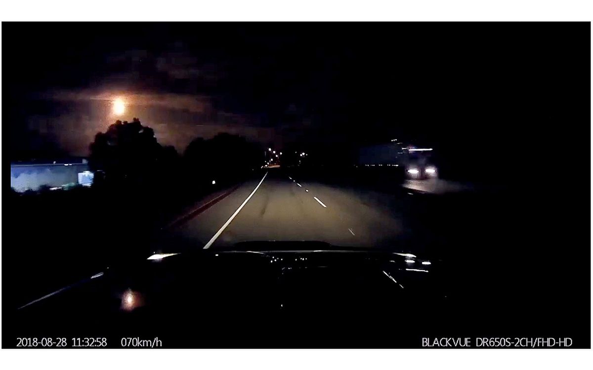 In Photos: Brilliant Fireball Over Perth, Australia of Aug. 28, 2018 ...