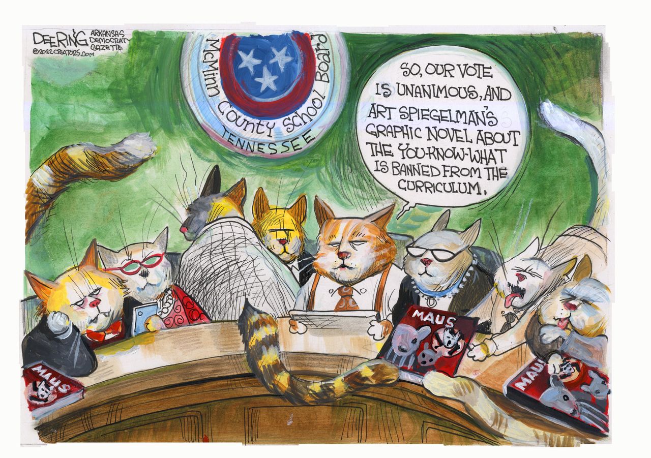 5 scathing cartoons about Republican book-banning | The Week