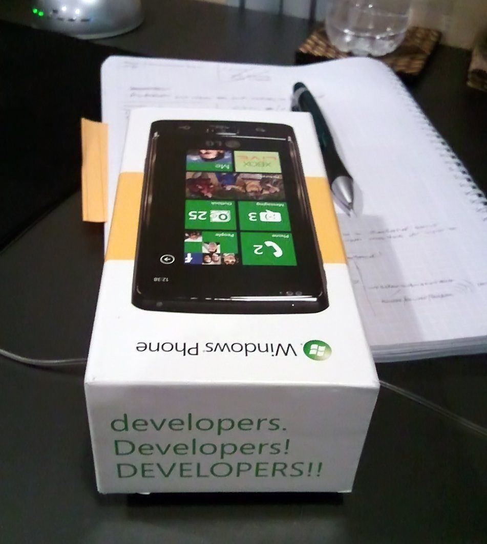Early Windows Phone developer device embraces the Ballmer | Windows Central